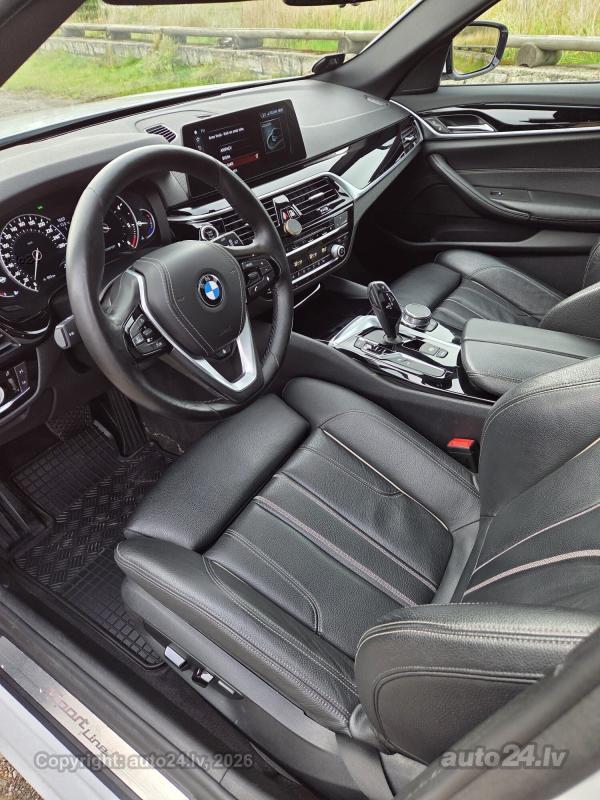 White BMW 5 Series 2018 in Tallinn, with an engine capacity of 2.00 L and mileage of 225 thousand km for 16490 €, photo 8 on AUTOMOTO.COM.LV