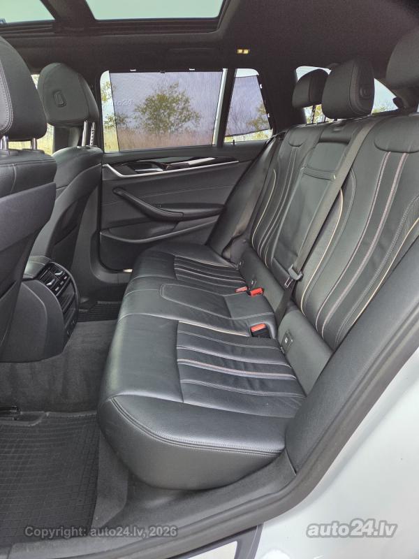 White BMW 5 Series 2018 in Tallinn, with an engine capacity of 2.00 L and mileage of 225 thousand km for 16490 €, photo 9 on AUTOMOTO.COM.LV