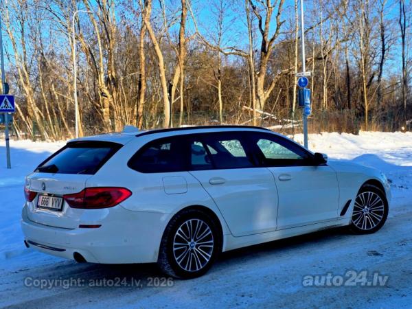 White BMW 5 Series 2019 in Tallinn, with an engine capacity of 2.00 L and mileage of 249 thousand km for 16990 €, photo 6 on AUTOMOTO.COM.LV