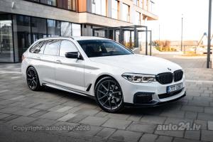 Balts BMW 5 Series 2019 Tallina, ar dzinēja tilpumu 3.00 L un nobraukumu 222 tūkst. km par 26000 €, foto  vietnē AUTOMOTO.COM.LV