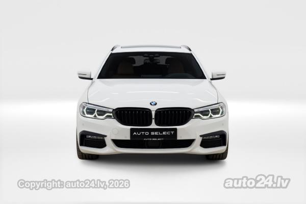 White BMW 5 Series 2019 in Tartu, with an engine capacity of 3.00 L and mileage of 185 thousand km for 24900 €, photo 4 on AUTOMOTO.COM.LV