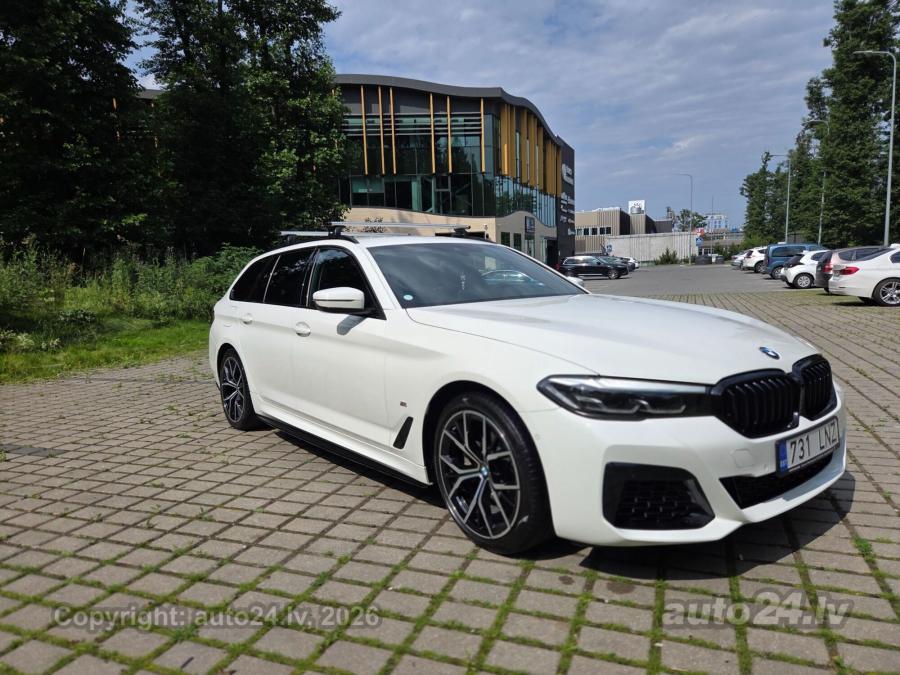 White BMW 5 Series 2020 in Tallinn, with an engine capacity of 2.00 L and mileage of 79 thousand km for 30000 €, photo 1 on AUTOMOTO.COM.LV