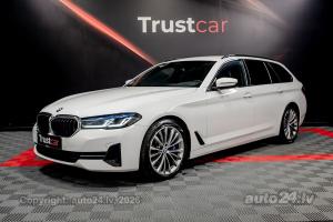 White BMW 5 Series 2020 in Parnu, with an engine capacity of 3.00 L and mileage of 237 thousand km for 23900 €, photo  on AUTOMOTO.COM.LV