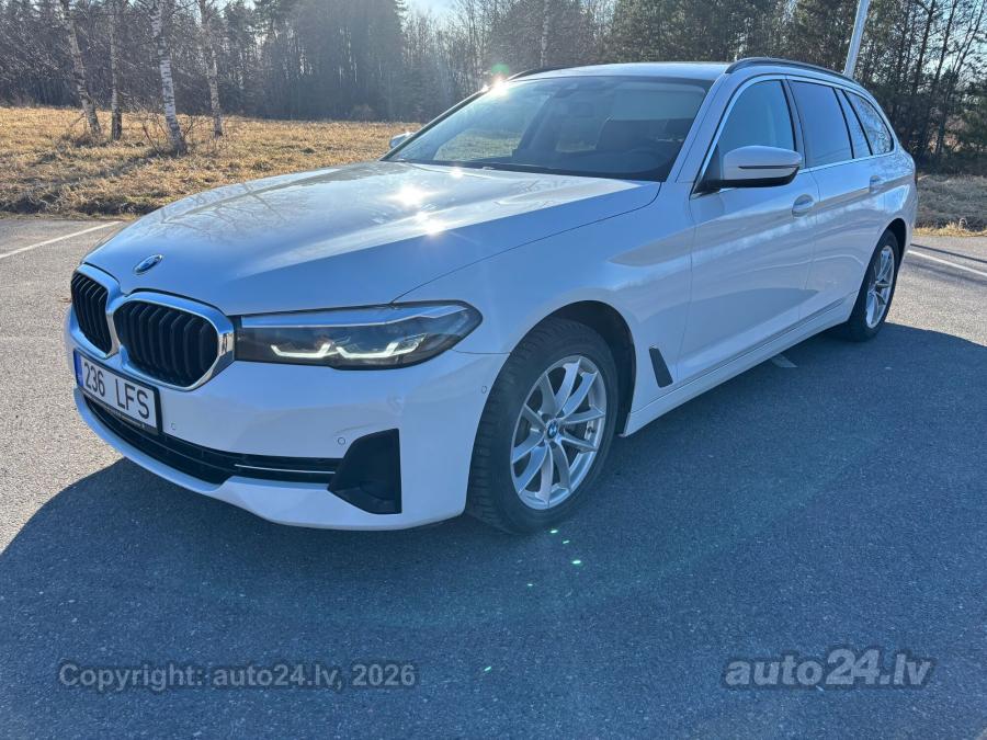 Balts BMW 5 Series 2021 Saue, ar dzinēja tilpumu 2.00 L un nobraukumu 124 tūkst. km par 26500 €, foto 3 vietnē AUTOMOTO.COM.LV
