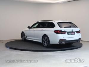 White BMW 5 Series 2021 in Tallinn, with an engine capacity of 2.00 L and mileage of 133 thousand km for 31900 €, photo 5 on AUTOMOTO.COM.LV