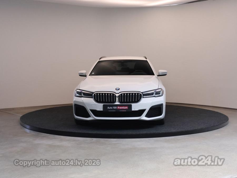 White BMW 5 Series 2021 in Tallinn, with an engine capacity of 2.00 L and mileage of 133 thousand km for 31900 €, photo 9 on AUTOMOTO.COM.LV