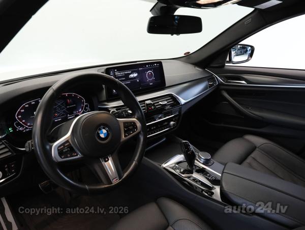 White BMW 5 Series 2021 in Tallinn, with an engine capacity of 2.00 L and mileage of 133 thousand km for 31900 €, photo 9 on AUTOMOTO.COM.LV