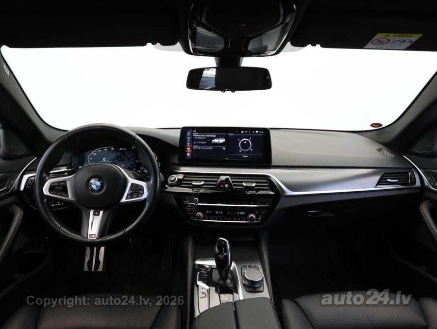 White BMW 5 Series 2021 in Tallinn, with an engine capacity of 2.00 L and mileage of 133 thousand km for 31900 €, photo 17 on AUTOMOTO.COM.LV