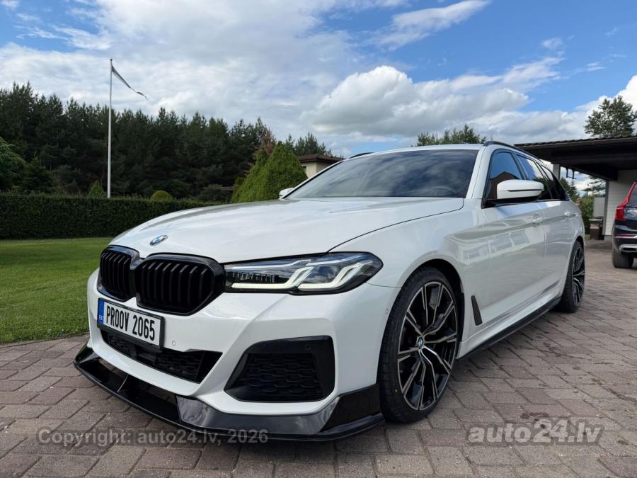 Balts BMW 5 Series 2021 Tartu, ar dzinēja tilpumu 3.00 L un nobraukumu 235 tūkst. km par 31900 €, foto 1 vietnē AUTOMOTO.COM.LV