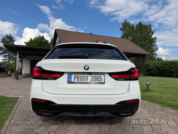 White BMW 5 Series 2021 in Tartu, with an engine capacity of 3.00 L and mileage of 235 thousand km for 31900 €, photo 9 on AUTOMOTO.COM.LV