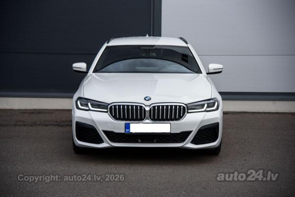White BMW 5 Series 2021 in Tallinn, with an engine capacity of 2.00 L and mileage of 98 thousand km for 33000 €, photo 5 on AUTOMOTO.COM.LV