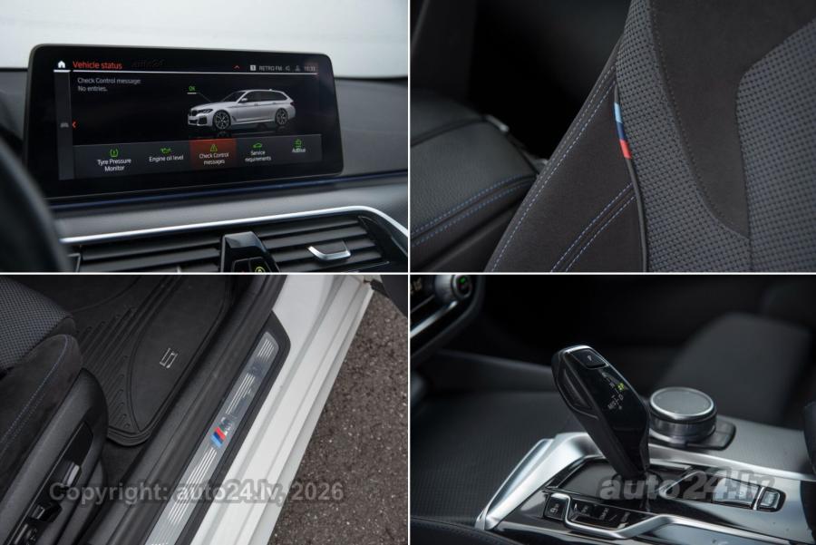 Balts BMW 5 Series 2021 Tallina, ar dzinēja tilpumu 2.00 L un nobraukumu 98 tūkst. km par 33000 €, foto 15 vietnē AUTOMOTO.COM.LV