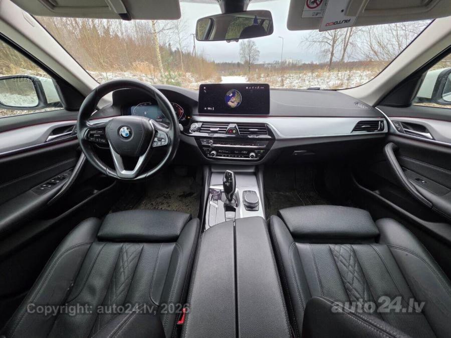 White BMW 5 Series 2022 in Tallinn, with an engine capacity of 2.00 L and mileage of 378 thousand km for 23500 €, photo 7 on AUTOMOTO.COM.LV