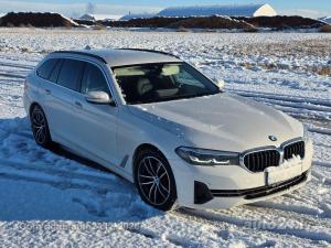 White BMW 5 Series 2022 in Tallinn, with an engine capacity of 2.00 L and mileage of 378 thousand km for 23500 €, photo 8 on AUTOMOTO.COM.LV