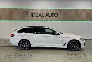 White BMW 5 Series 2022 in Tallinn, with an engine capacity of 3.00 L and mileage of 46 thousand km for 42990 €, photo 4 on AUTOMOTO.COM.LV
