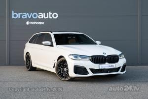 White BMW 5 Series 2022 in Tartu, with an engine capacity of 2.00 L and mileage of 69 thousand km for 36900 €, photo 7 on AUTOMOTO.COM.LV