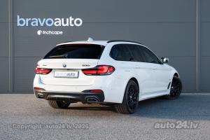 White BMW 5 Series 2022 in Tartu, with an engine capacity of 2.00 L and mileage of 69 thousand km for 36900 €, photo 17 on AUTOMOTO.COM.LV