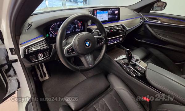 White BMW 5 Series 2023 in Tartu, with an engine capacity of 2.00 L and mileage of 195 thousand km for 25690 €, photo 6 on AUTOMOTO.COM.LV