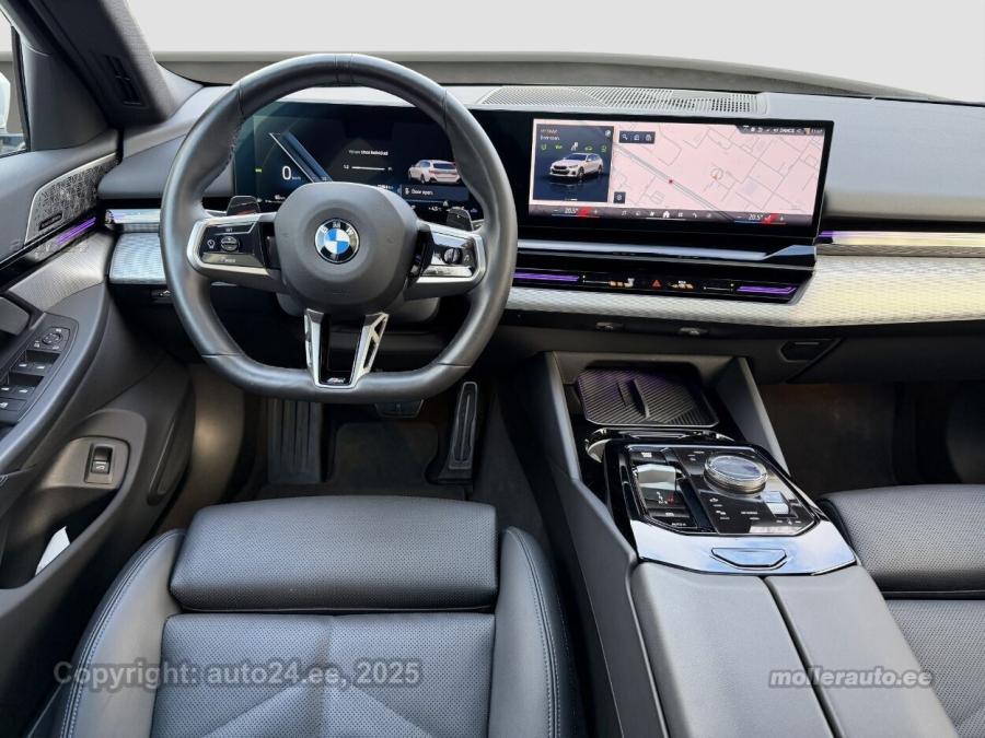 Balts BMW 5 Series 2024 Pērnava, ar dzinēja tilpumu 2.00 L un nobraukumu 39 tūkst. km par 54900 €, foto 6 vietnē AUTOMOTO.COM.LV