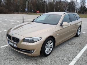 Yellow BMW 5 Series 2011 in Tartu, with an engine capacity of 3.00 L and mileage of 300 thousand km for 7999 €, photo  on AUTOMOTO.COM.LV
