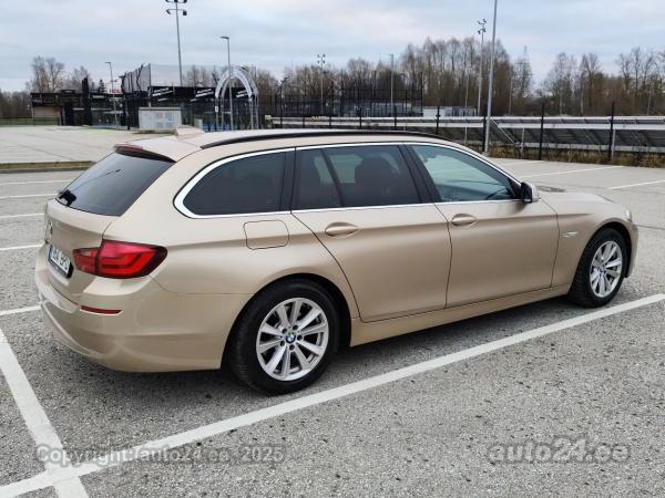 Yellow BMW 5 Series 2011 in Tartu, with an engine capacity of 3.00 L and mileage of 300 thousand km for 7999 €, photo 7 on AUTOMOTO.COM.LV