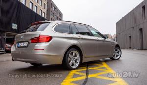 Yellow BMW 5 Series 2012 in Riga, with an engine capacity of 2.00 L and mileage of 319 thousand km for 8300 €, photo 4 on AUTOMOTO.COM.LV
