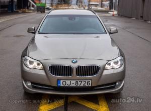 Yellow BMW 5 Series 2012 in Riga, with an engine capacity of 2.00 L and mileage of 319 thousand km for 8300 €, photo 5 on AUTOMOTO.COM.LV