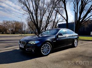 Black BMW 518 2014 in Riga, with an engine capacity of 2.00 L and mileage of 201 thousand km for 10800 €, photo 4 on AUTOMOTO.COM.LV