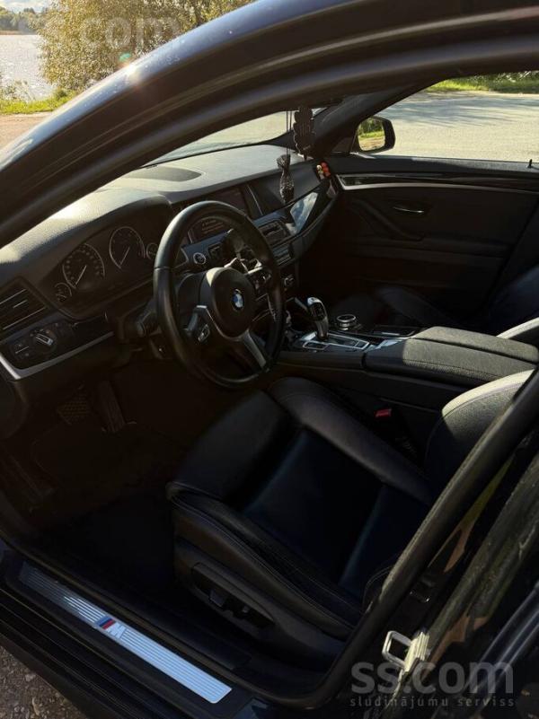 Melns BMW 518 2015 Rīga, ar dzinēja tilpumu 2.00 L un nobraukumu 294 tūkst. km par 11800 €, foto 5 vietnē AUTOMOTO.COM.LV