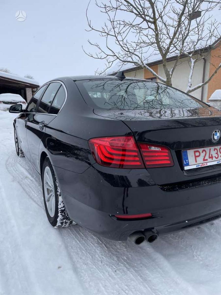 Melns BMW 518 2016 Raseiniai, ar dzinēja tilpumu 2.00 L un nobraukumu 230 tūkst. km par 10900 €, foto 5 vietnē AUTOMOTO.COM.LV