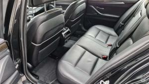 Black BMW 518 2016 in Vilnius, with an engine capacity of 2.00 L and mileage of 307 thousand km for 11500 €, photo 16 on AUTOMOTO.COM.LV