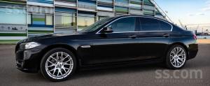 Melns BMW 518 2016 Ventspils, ar dzinēja tilpumu 2.00 L un nobraukumu 106 tūkst. km par 16000 €, foto  vietnē AUTOMOTO.COM.LV