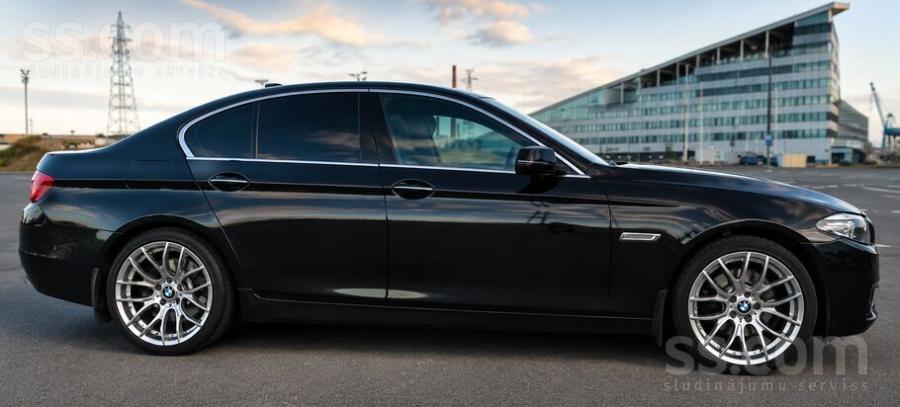 Melns BMW 518 2016 Ventspils, ar dzinēja tilpumu 2.00 L un nobraukumu 106 tūkst. km par 16000 €, foto 3 vietnē AUTOMOTO.COM.LV