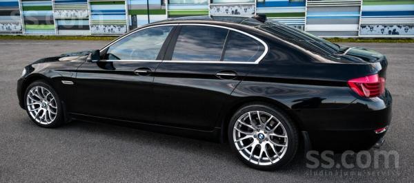 Melns BMW 518 2016 Ventspils, ar dzinēja tilpumu 2.00 L un nobraukumu 106 tūkst. km par 16000 €, foto 5 vietnē AUTOMOTO.COM.LV