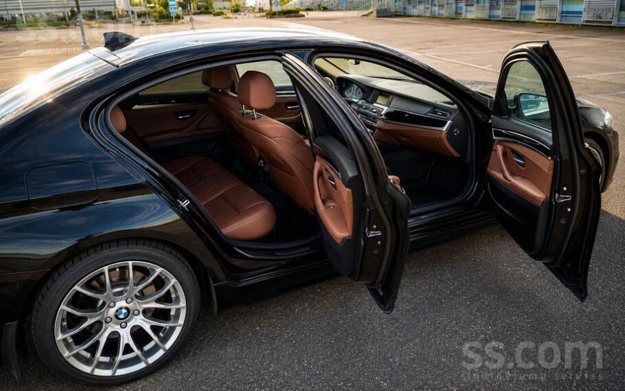 Melns BMW 518 2016 Ventspils, ar dzinēja tilpumu 2.00 L un nobraukumu 106 tūkst. km par 16000 €, foto 6 vietnē AUTOMOTO.COM.LV