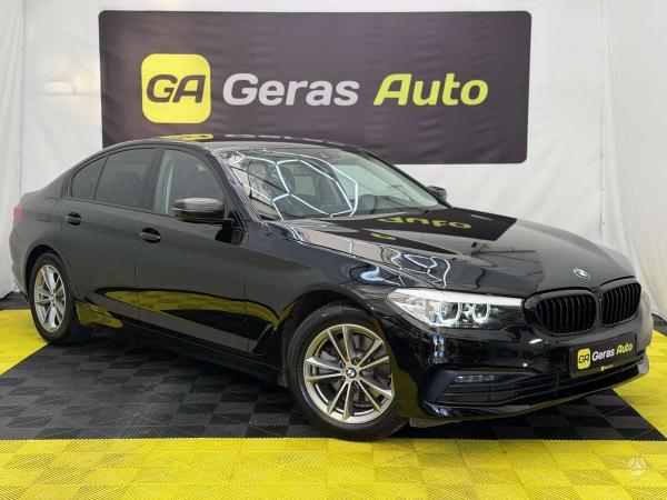 Melns BMW 518 2019 Viļņa, ar dzinēja tilpumu 2.00 L un nobraukumu 338 tūkst. km par 14950 €, foto 3 vietnē AUTOMOTO.COM.LV
