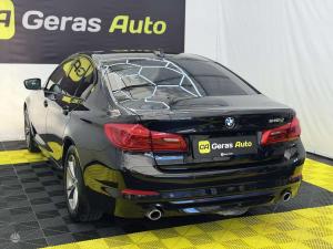 Black BMW 518 2019 in Vilnius, with an engine capacity of 2.00 L and mileage of 338 thousand km for 14950 €, photo 7 on AUTOMOTO.COM.LV