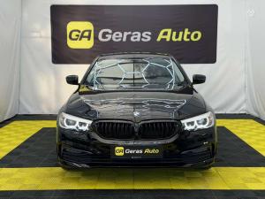 Black BMW 518 2019 in Vilnius, with an engine capacity of 2.00 L and mileage of 338 thousand km for 14950 €, photo 8 on AUTOMOTO.COM.LV