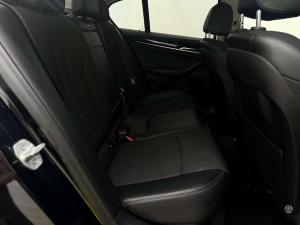 Black BMW 518 2019 in Vilnius, with an engine capacity of 2.00 L and mileage of 338 thousand km for 14950 €, photo 14 on AUTOMOTO.COM.LV