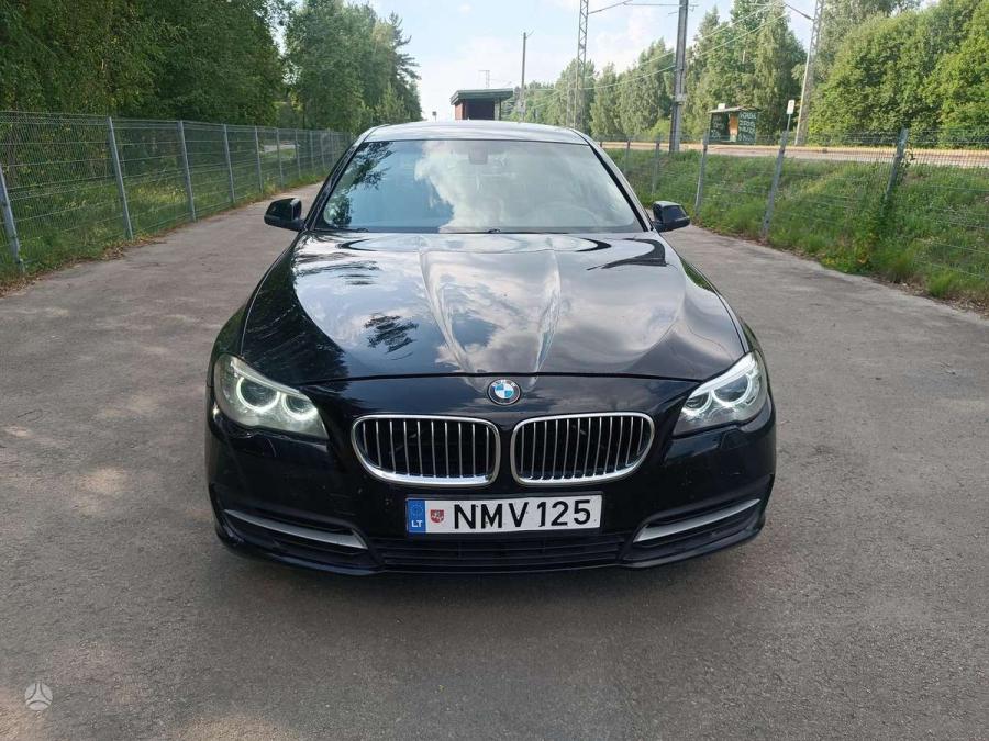 Melns BMW 518 2013 Šauļi, ar dzinēja tilpumu 2.00 L un nobraukumu 372 tūkst. km par 6700 €, foto 3 vietnē AUTOMOTO.COM.LV