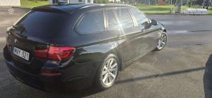Black BMW 518 2013 in Kaisiadorys, with an engine capacity of 2.00 L and mileage of 297 thousand km for 7300 €, photo 5 on AUTOMOTO.COM.LV