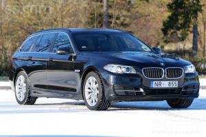 Melns BMW 518 2014 Saldus, ar dzinēja tilpumu 2.00 L un nobraukumu 184 tūkst. km par 10100 €, foto  vietnē AUTOMOTO.COM.LV