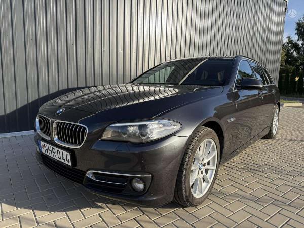 Melns BMW 518 2015 Viļņa, ar dzinēja tilpumu 2.00 L un nobraukumu 309 tūkst. km par 9400 €, foto 1 vietnē AUTOMOTO.COM.LV