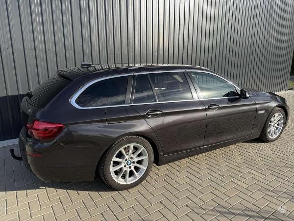 Melns BMW 518 2015 Viļņa, ar dzinēja tilpumu 2.00 L un nobraukumu 309 tūkst. km par 9400 €, foto 4 vietnē AUTOMOTO.COM.LV