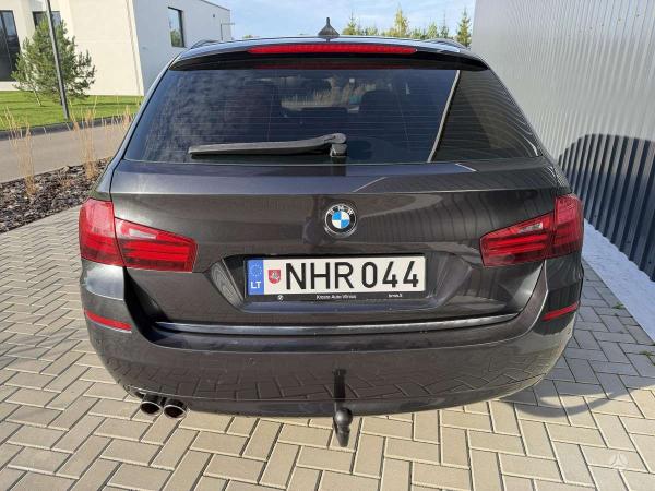 Melns BMW 518 2015 Viļņa, ar dzinēja tilpumu 2.00 L un nobraukumu 309 tūkst. km par 9400 €, foto 6 vietnē AUTOMOTO.COM.LV