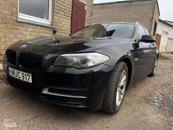 Black BMW 518 2016 in Kretinga, with an engine capacity of 2.00 L and mileage of 290 thousand km for 7900 €, photo 2 on AUTOMOTO.COM.LV
