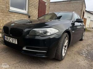 Black BMW 518 2016 in Kretinga, with an engine capacity of 2.00 L and mileage of 290 thousand km for 7900 €, photo 3 on AUTOMOTO.COM.LV