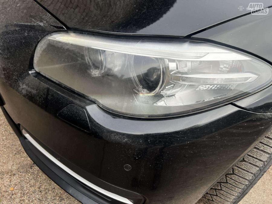 Black BMW 518 2016 in Kretinga, with an engine capacity of 2.00 L and mileage of 290 thousand km for 7900 €, photo 8 on AUTOMOTO.COM.LV