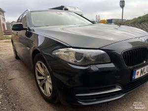 Black BMW 518 2016 in Kretinga, with an engine capacity of 2.00 L and mileage of 290 thousand km for 7900 €, photo 9 on AUTOMOTO.COM.LV