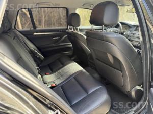 Black BMW 518 2016 in Riga, with an engine capacity of 2.00 L and mileage of 183 thousand km for 12900 €, photo 6 on AUTOMOTO.COM.LV